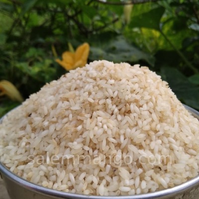 Buy Organic Unpolished Ponni Rice online direct from Salem farmers